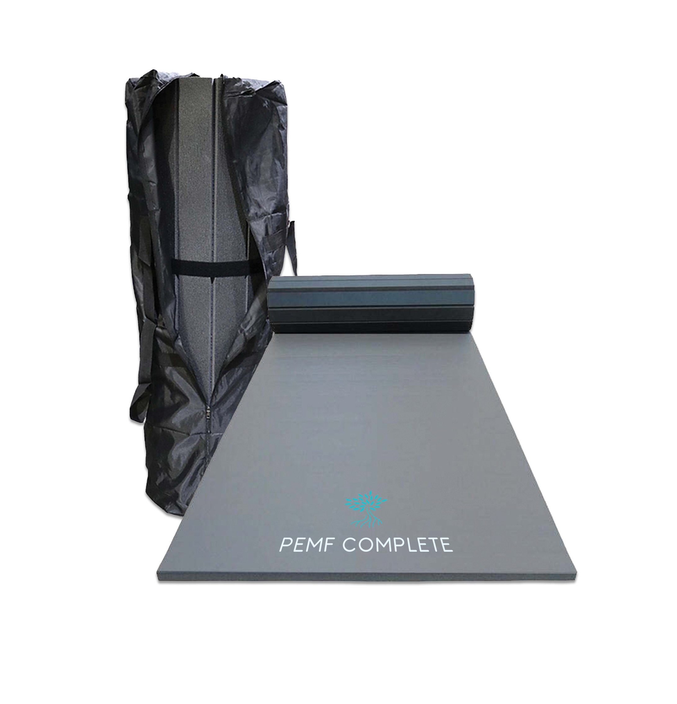 6x9 Grey Portable Stall Mat with Storage Bag – PEMF Complete